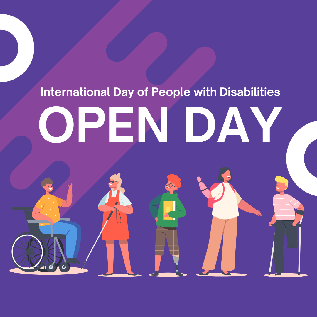Join us for an Inclusive Celebration! People with Disabilities Open Day ...