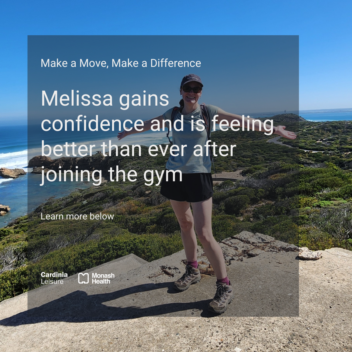 Melissa joining the gym helped her regain her confidence! - Cardinia ...