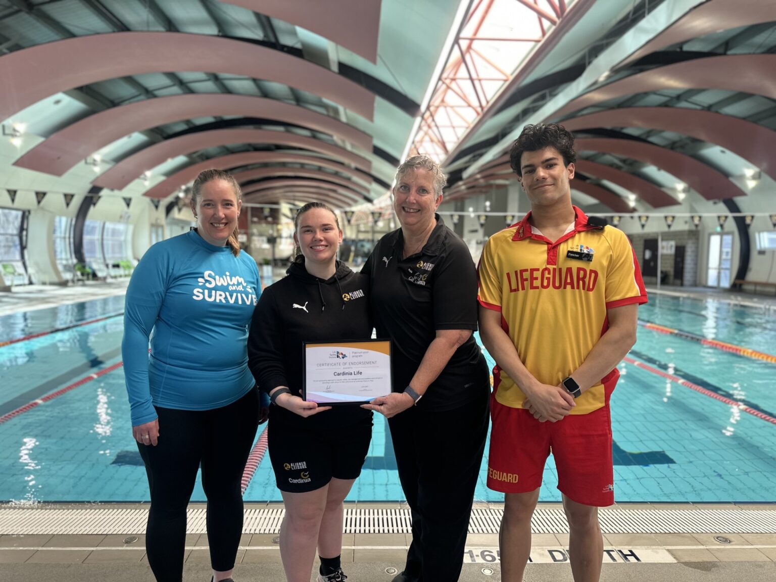 Cardinia Life Earns Pool Platinum Accreditation - Cardinia Leisure