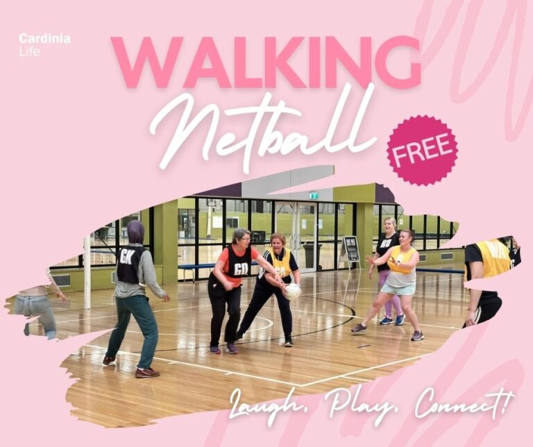 Step into Fun with Walking Netball - Cardinia Leisure